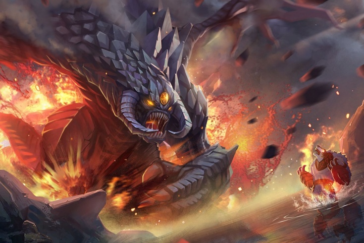 Из-за бага в матче EHOME — Aster.Aries появилось два Рошана - Игровые новости и новости ...